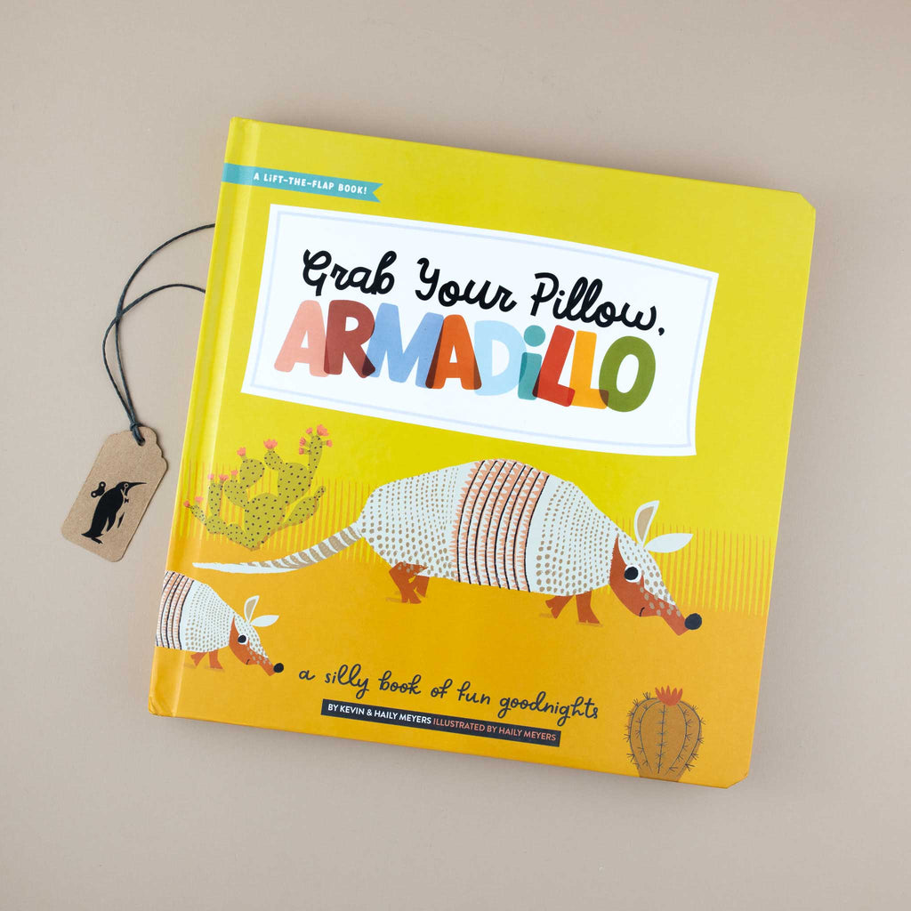 Grab Your Pillow Armadillo Book