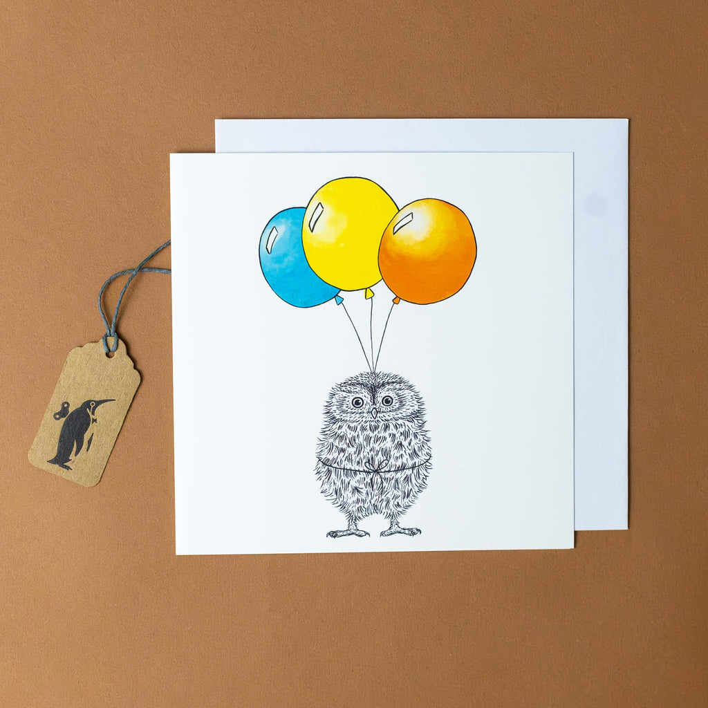 Owl Wishes Greeting Card