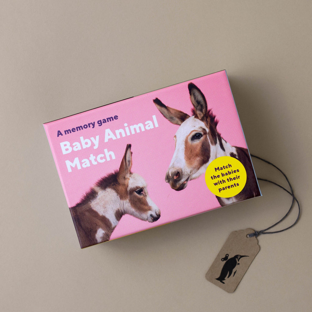 Baby Animal Match Memory Game