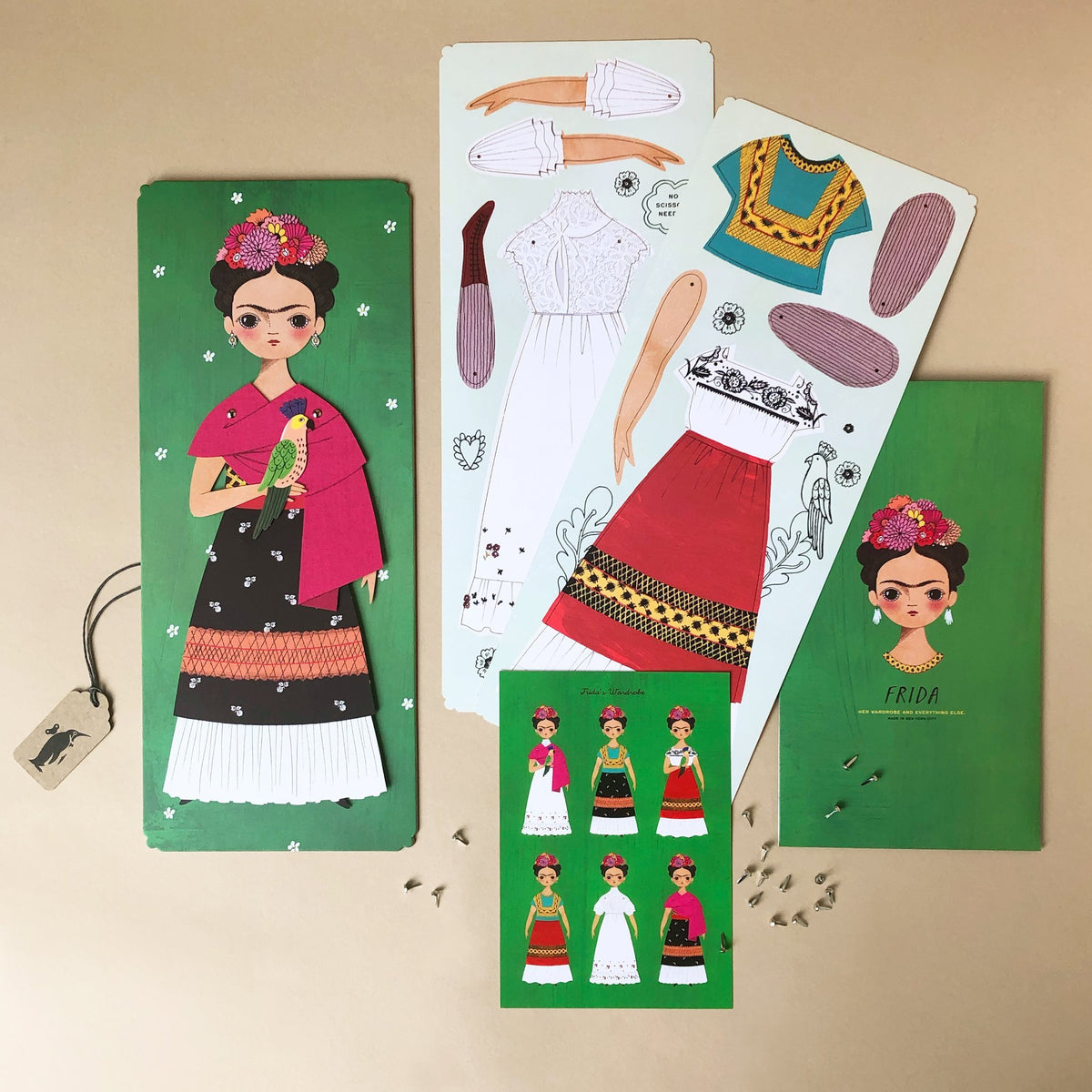 Frida Paper Doll Kit – pucciManuli