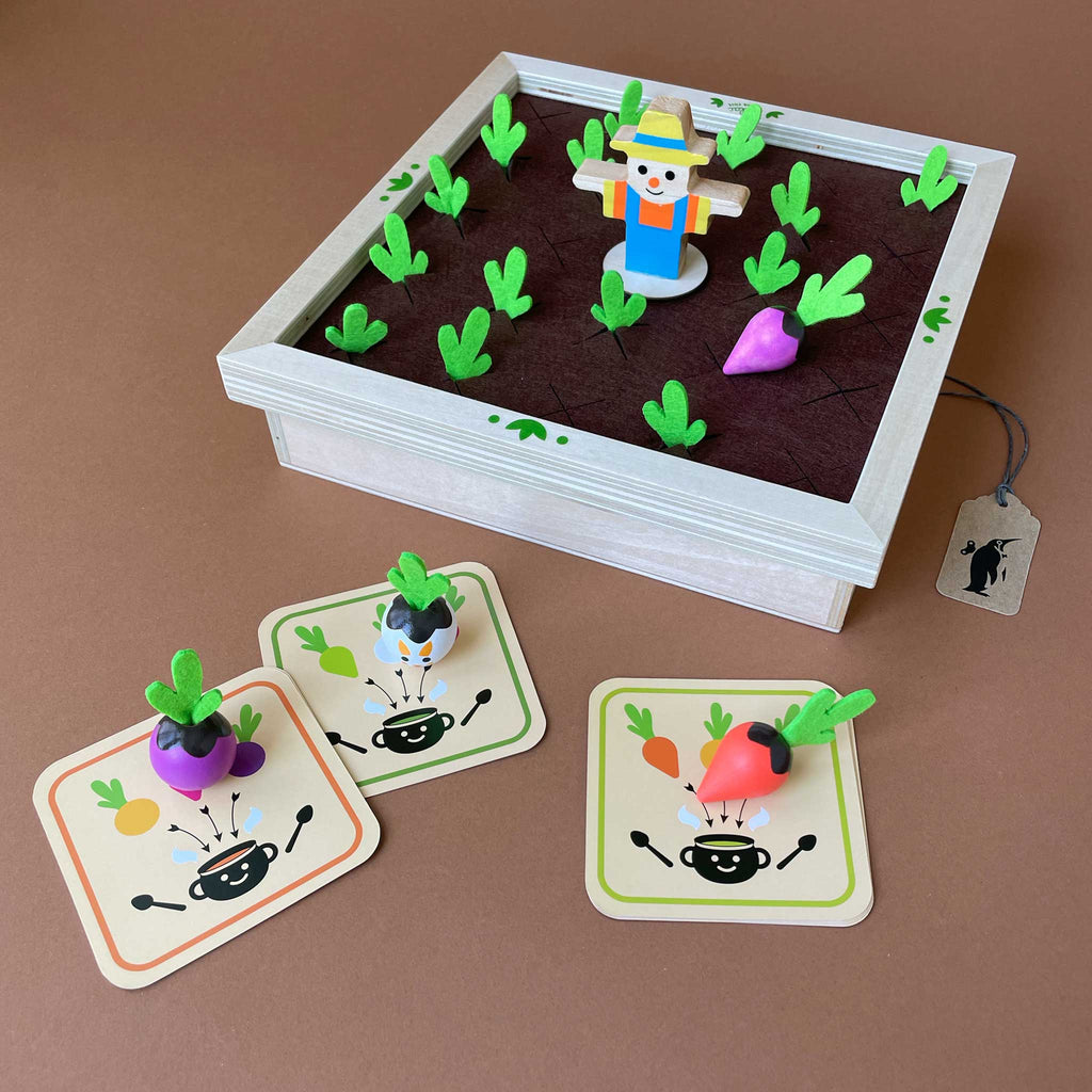 Vegetable Garden Memory Game