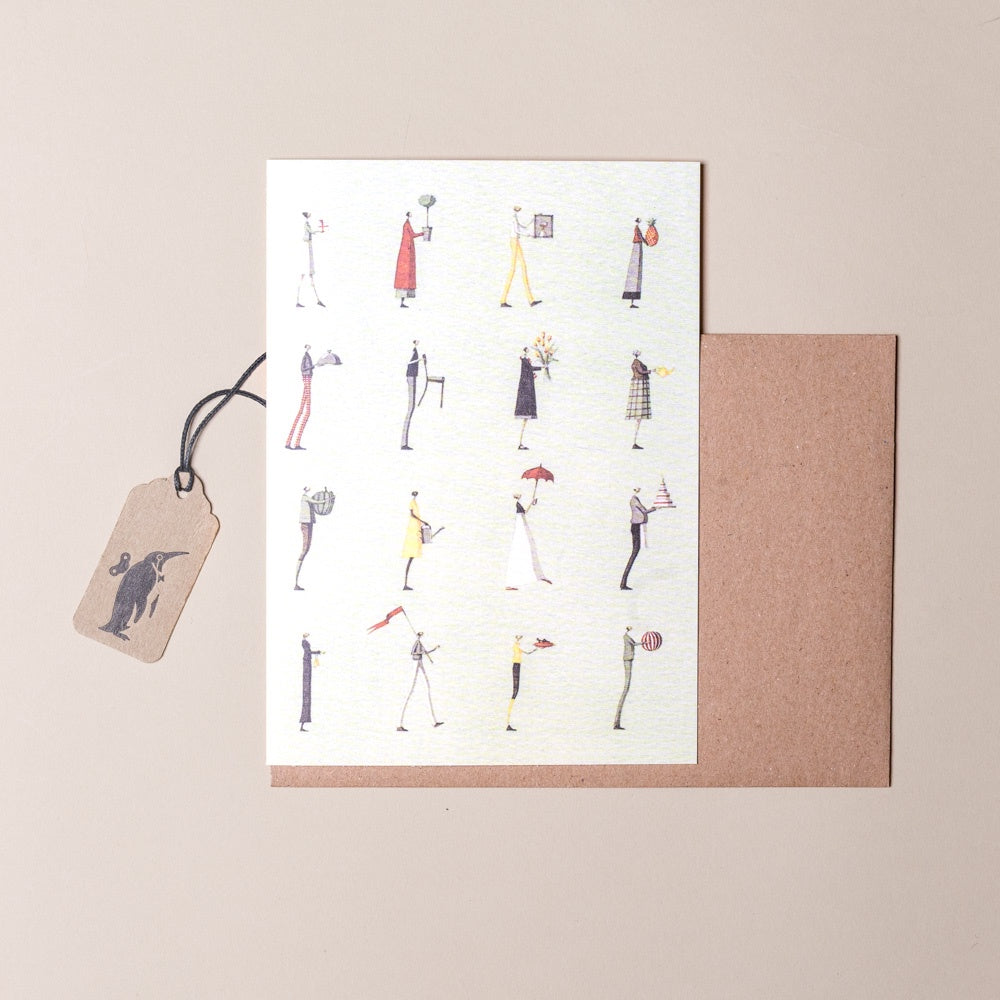 Bearing Gifts Greeting Card
