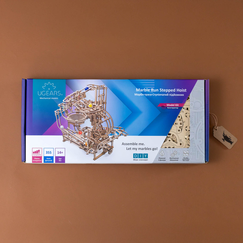 Build Your Own Marble Run Kit | Stepped Hoist