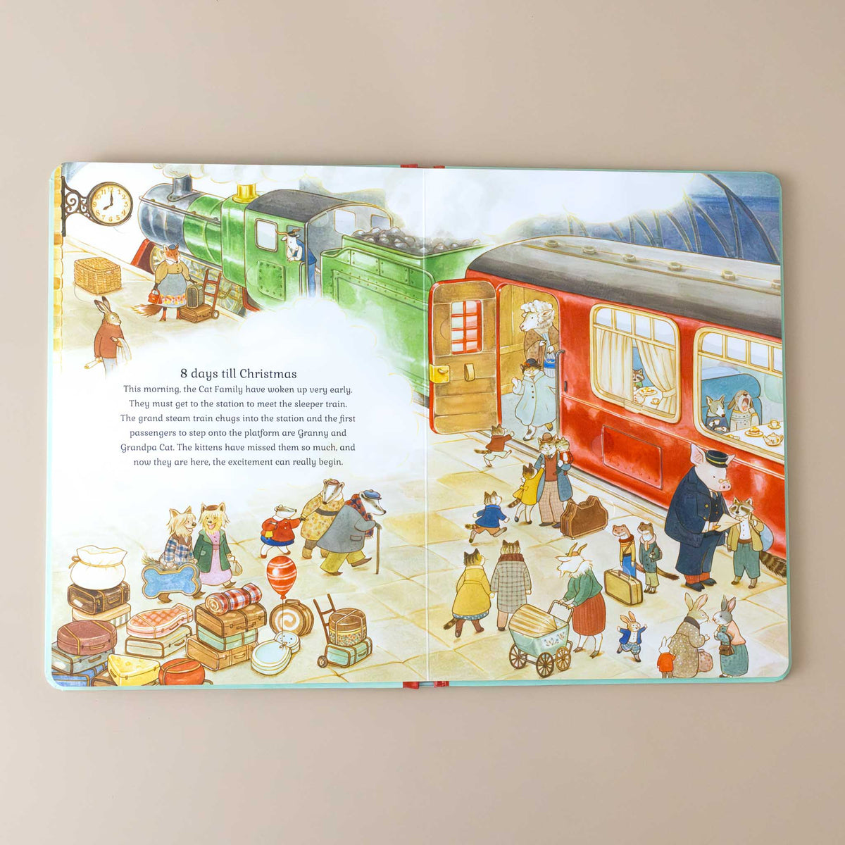 Cat Family Christmas | Lift-the-Flap Advent Book – pucciManuli