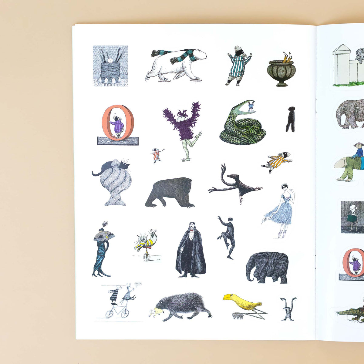 Edward Gorey Sticker Book – pucciManuli
