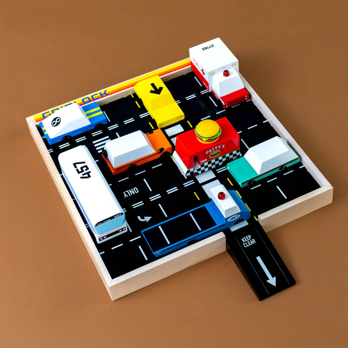 Gridlock Puzzle Board – pucciManuli