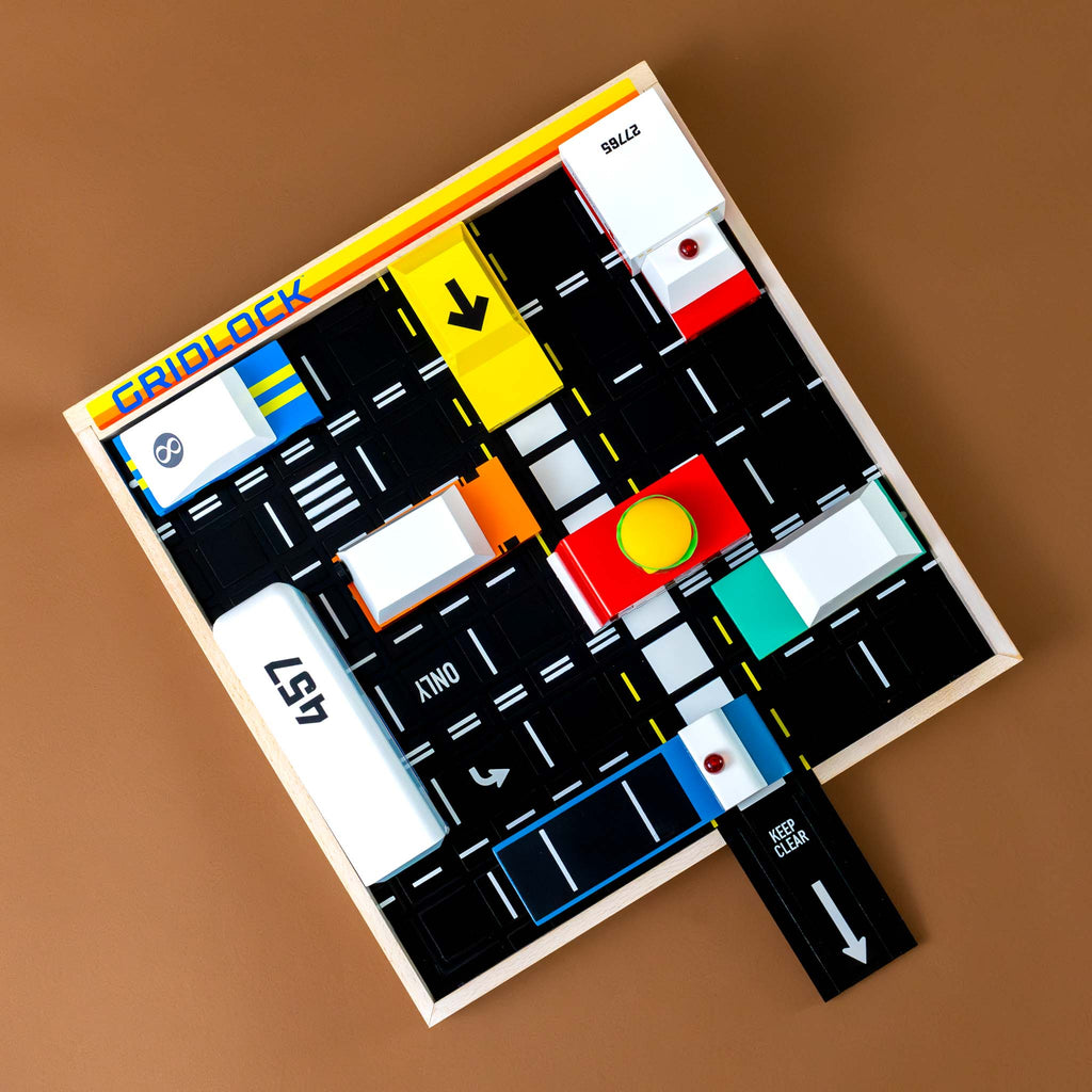Gridlock Puzzle Board