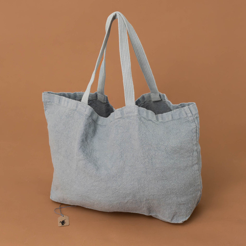 Belgian Linen Doudou Tote Bag | Vert de Gris