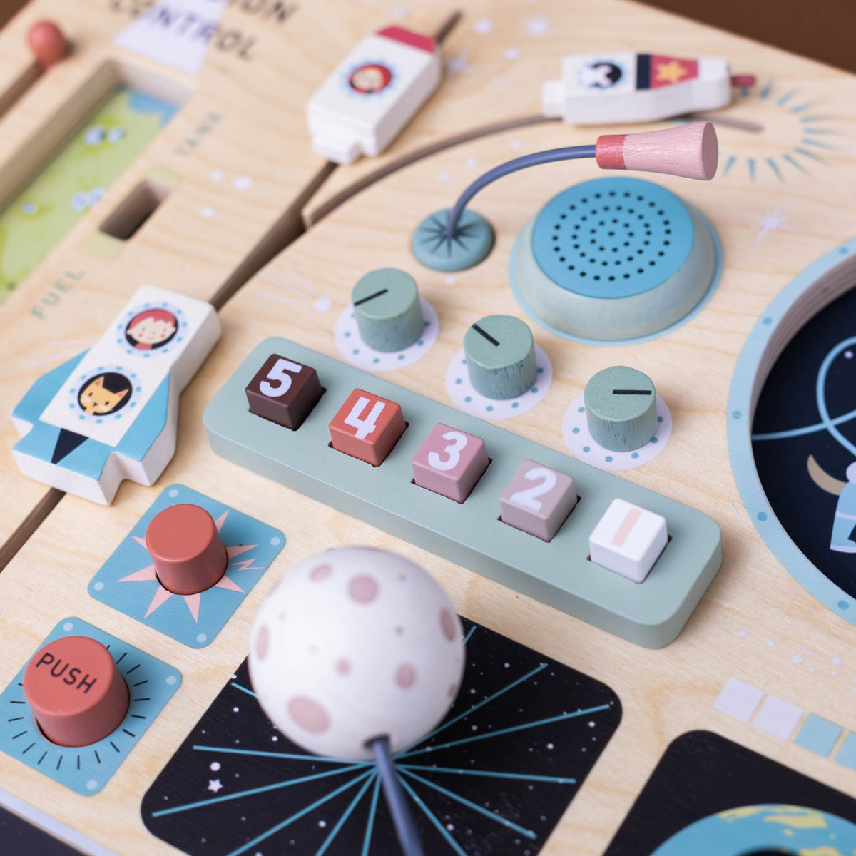 Wooden Space Station Play Set – pucciManuli