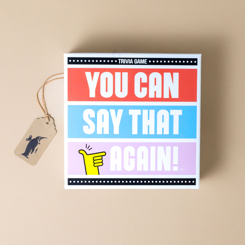 You Can Say That Again Game
