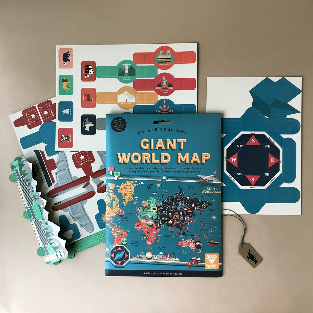 Create Your Own Giant World Map
